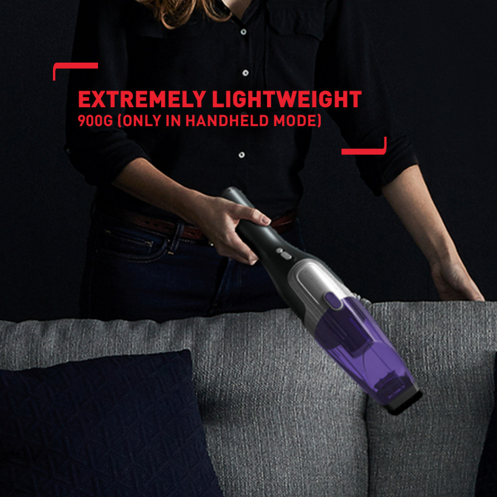 Tefal X-Trem Compact Allergy 2-In-1 Handstick Cordless Vacuum Cleaner ...