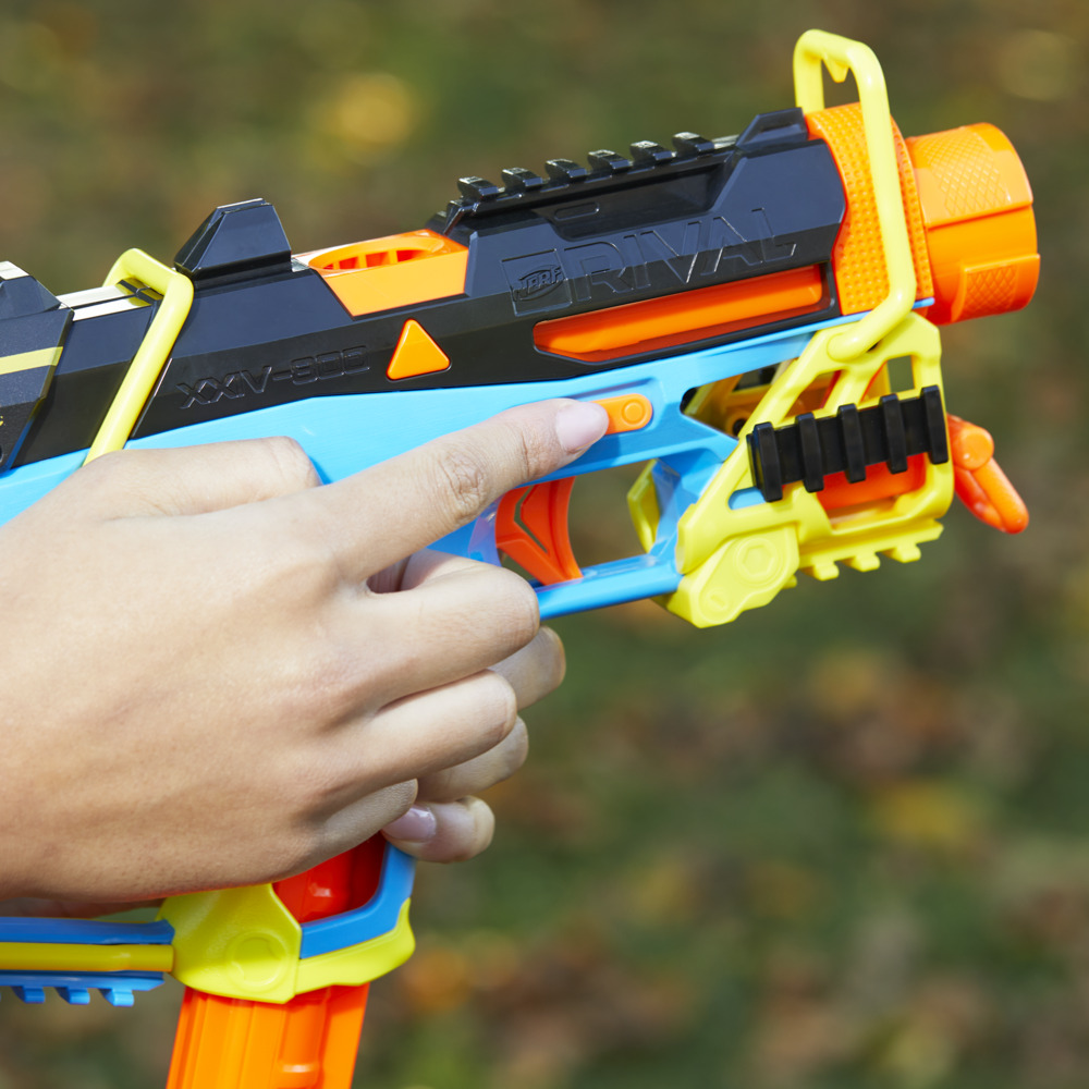 Nerf Rival Mirage XXIV-800 Blaster, 10 Nerf Rival Accu-Rounds, 8 Round ...