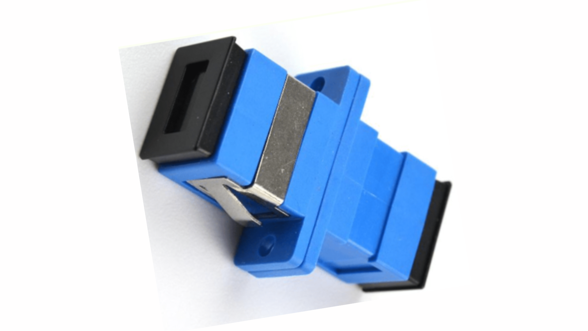Simplex Fiber Optic 1 Port SC to SC SC-SC Flange Coupler Joint Single ...