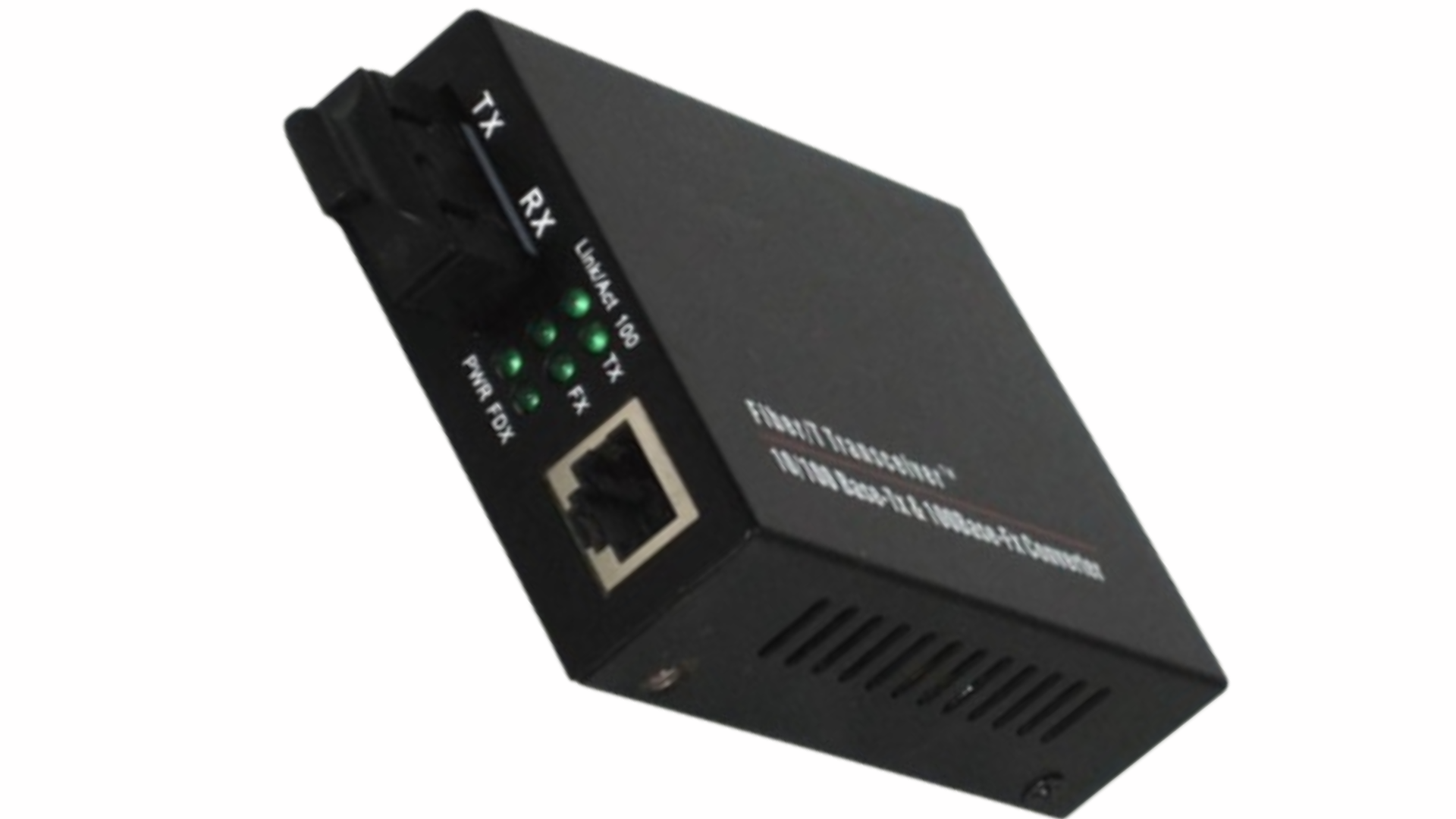 Fiber Media Converter Multimode Fiber to RJ45 Cat6 Gigabit Ethernet ...