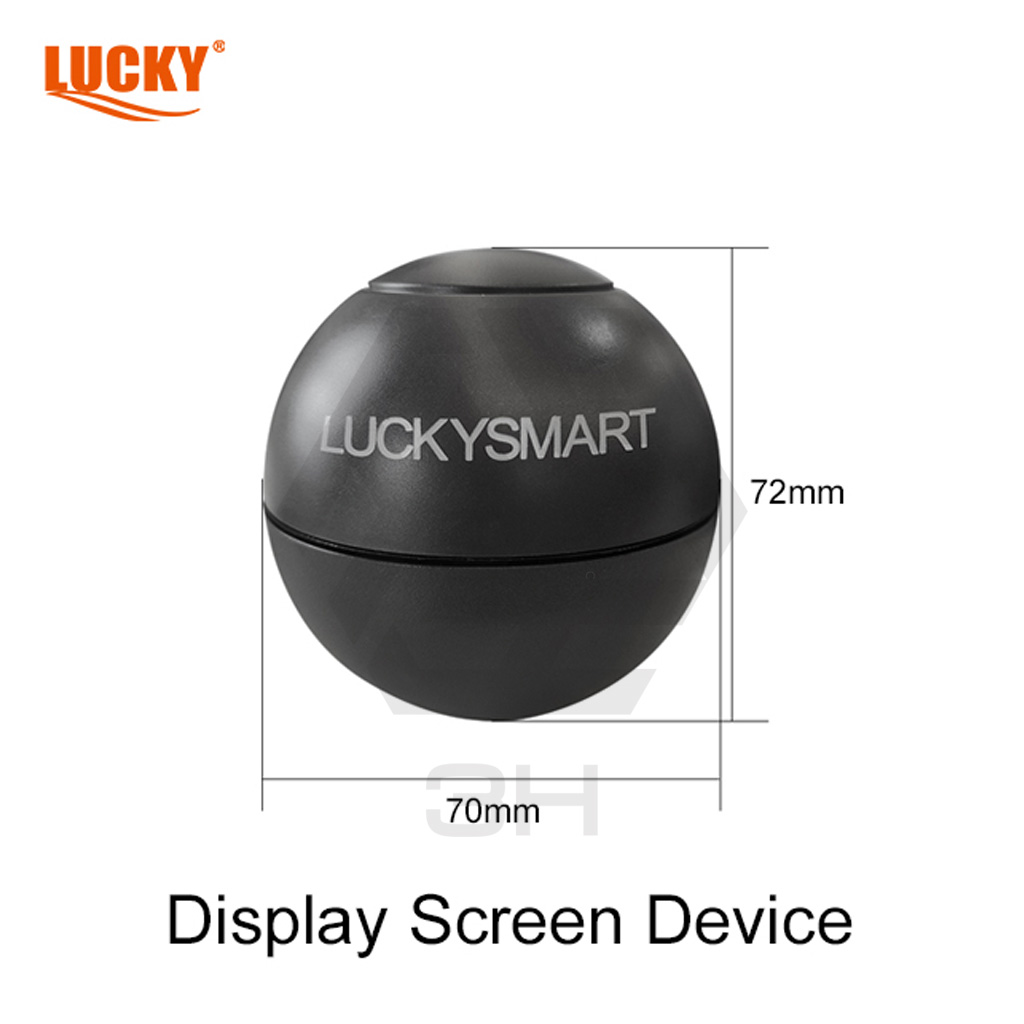 LUCKY Alat Sonar Ikan | Portable Fish Finder FF1108C | Depth Finder LCD ...