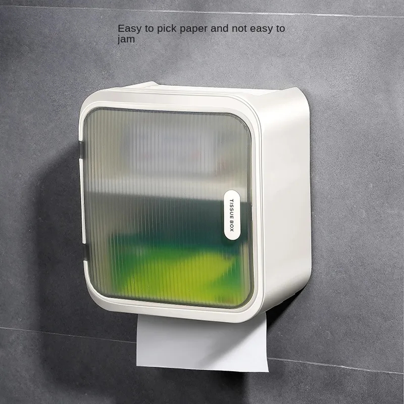 New Big Toilet Paper Roll Tissue Box Holder Container Sanitary Multi ...