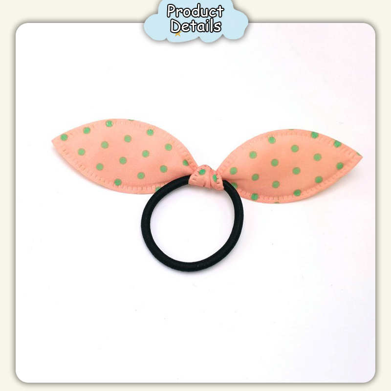 [Happy Kids] Korean Elastic Hair Band Rabbit Bunny Hair Tie Ponytail ...