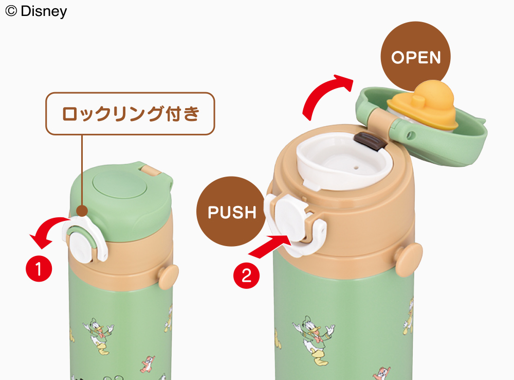 Thermos Brand 500ml Disney Insulate Bottle with Strap JOI-501DS JOI 501 DS | Shopee Malaysia