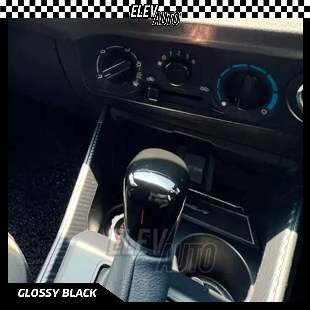 Perodua Axia 2023 2024 Gear Shift Knob Trim Carbon Fiber Black Interior ...