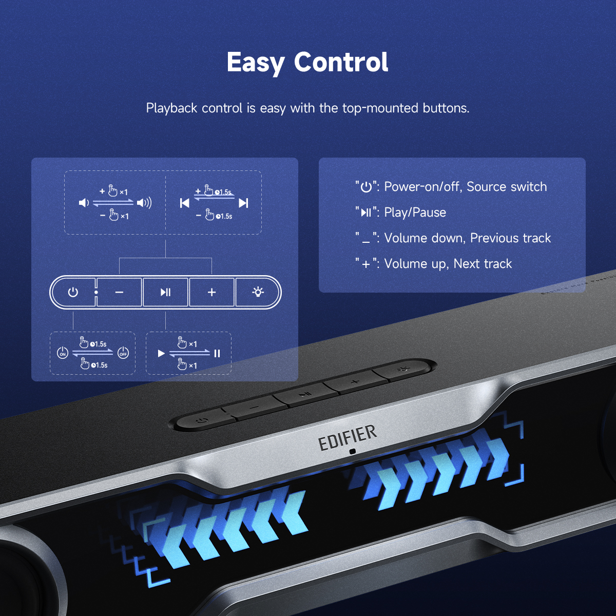 Edifier QS30 PC Speaker with Quality Sound and Splendid Light Effects ...