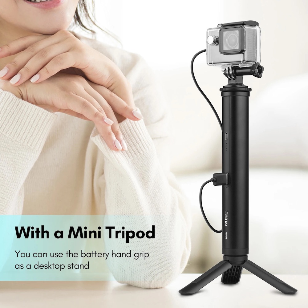 Ulanzi UURIG A0010 4800mAh Powerbank Hand Grip Extendable Tripod Selfie ...