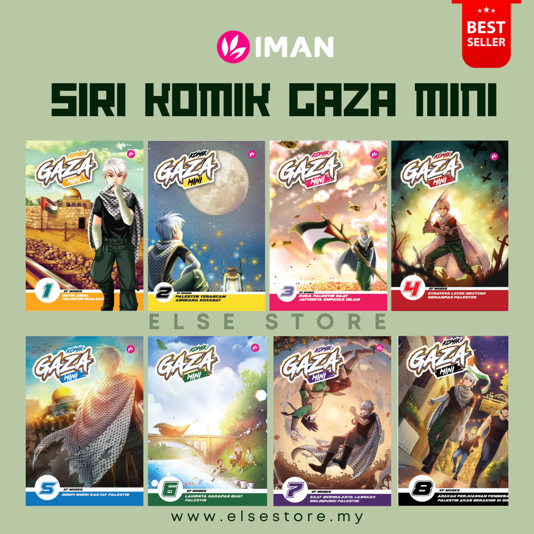 Siri Komik Gaza Mini (Combo 8 buku) | Shopee Malaysia