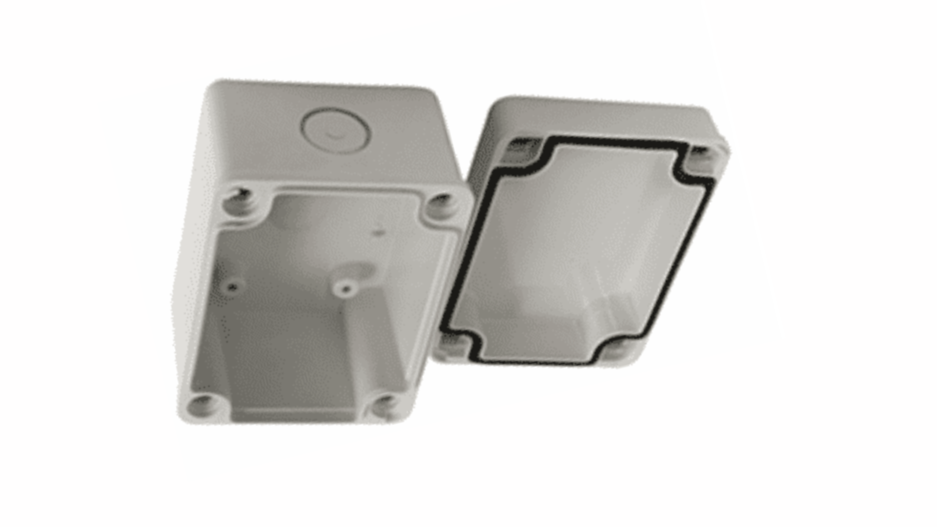 Outdoor Weatherproof PVC Enclosure Box 8 x 6 Inch 8'' X 6'' X 3 ...