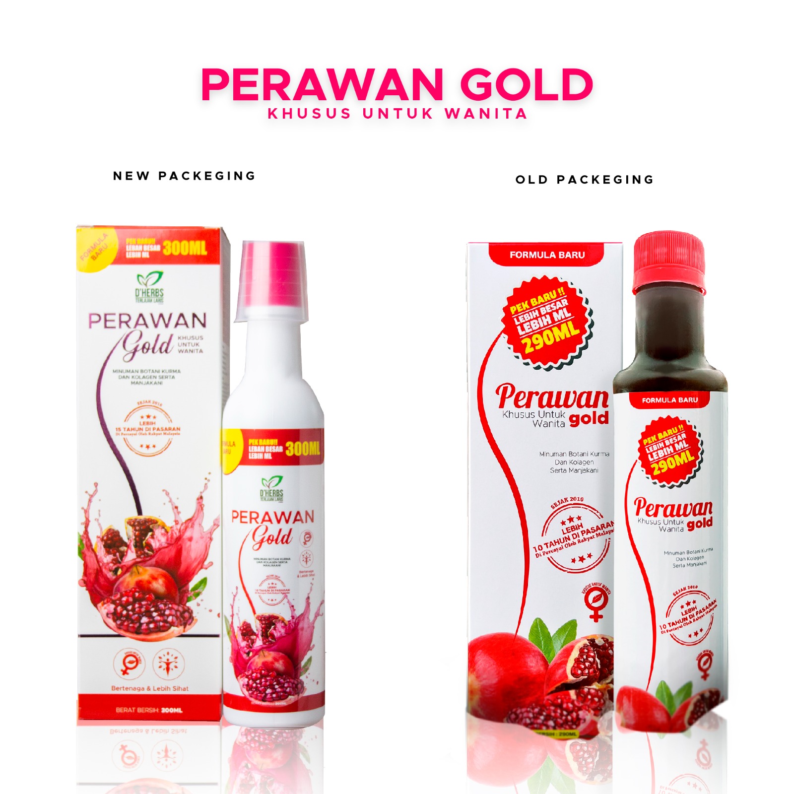 [NEW] DHERBS Perawan Gold Combo | Shopee Malaysia