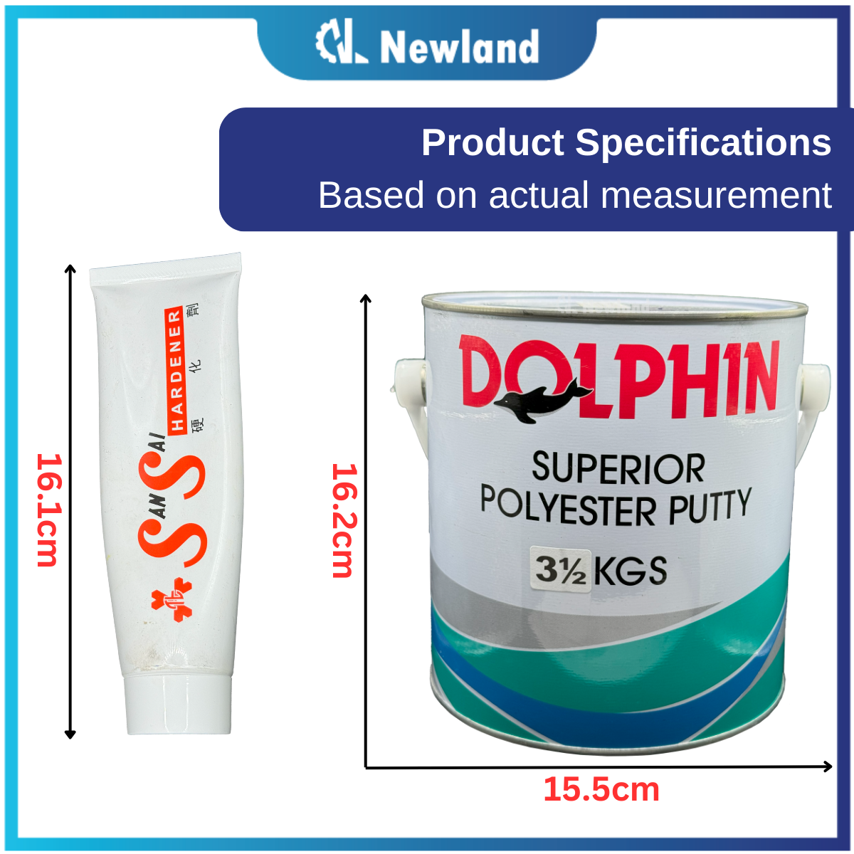 Dolphin Putty / Simen Kereta Body / Putty Filler Car (1kg / 3.5kg ...