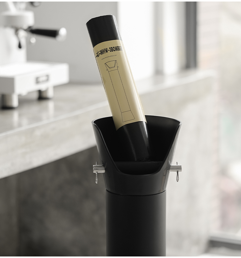 MHW-3BOMBER Commercial Knock Box Stand Knock Tube waste Bag Plastic Bag ...