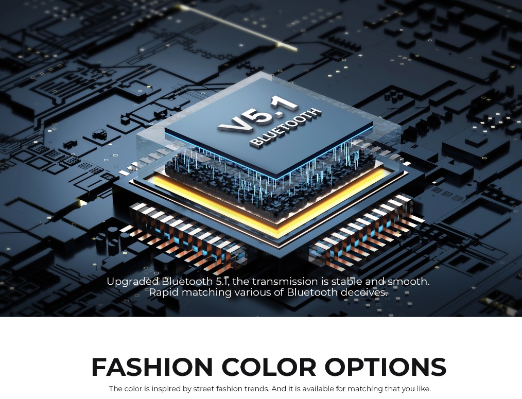 Havit H628BT BLACK Wireless Bluetooth V5.3 Headphone TF Card FM Mode ...