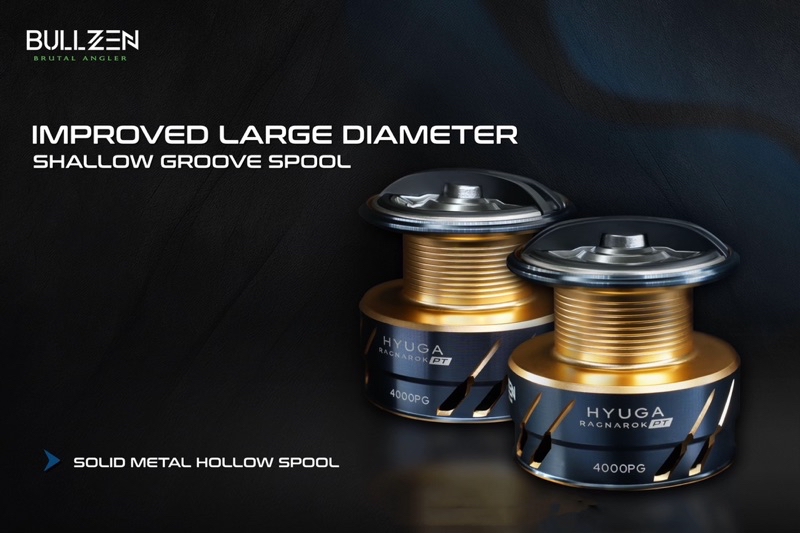 2024 BULLZEN HYUGA RAGNAROK PT saltwater reel Stainless Steel bearing ...