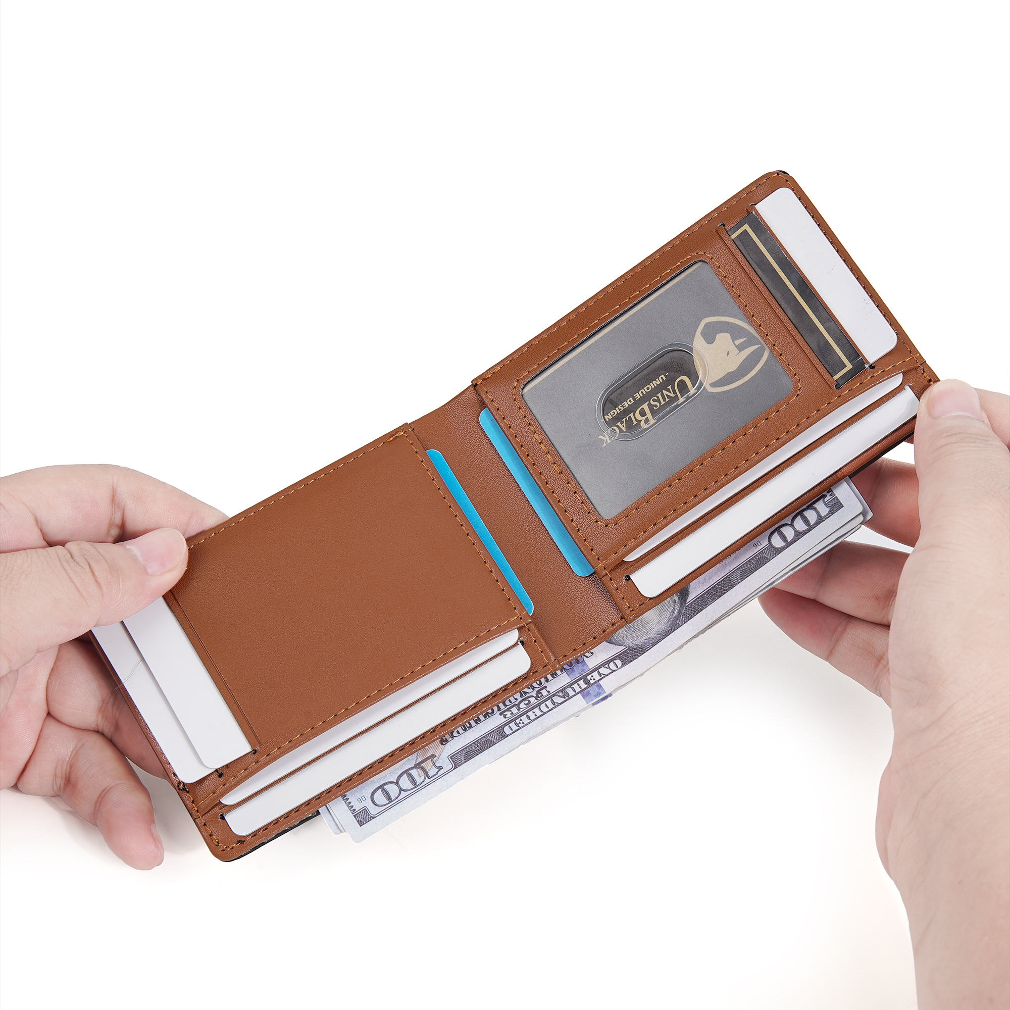 UnisBlack Men Wallet , Beg Duit Lelaki Purse Men Wallet Lelaki Dompet ...