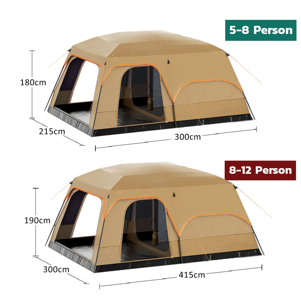 UtanKing™ Camel Tent Outdoor Family Luxury Tents Large Camping Tent ...