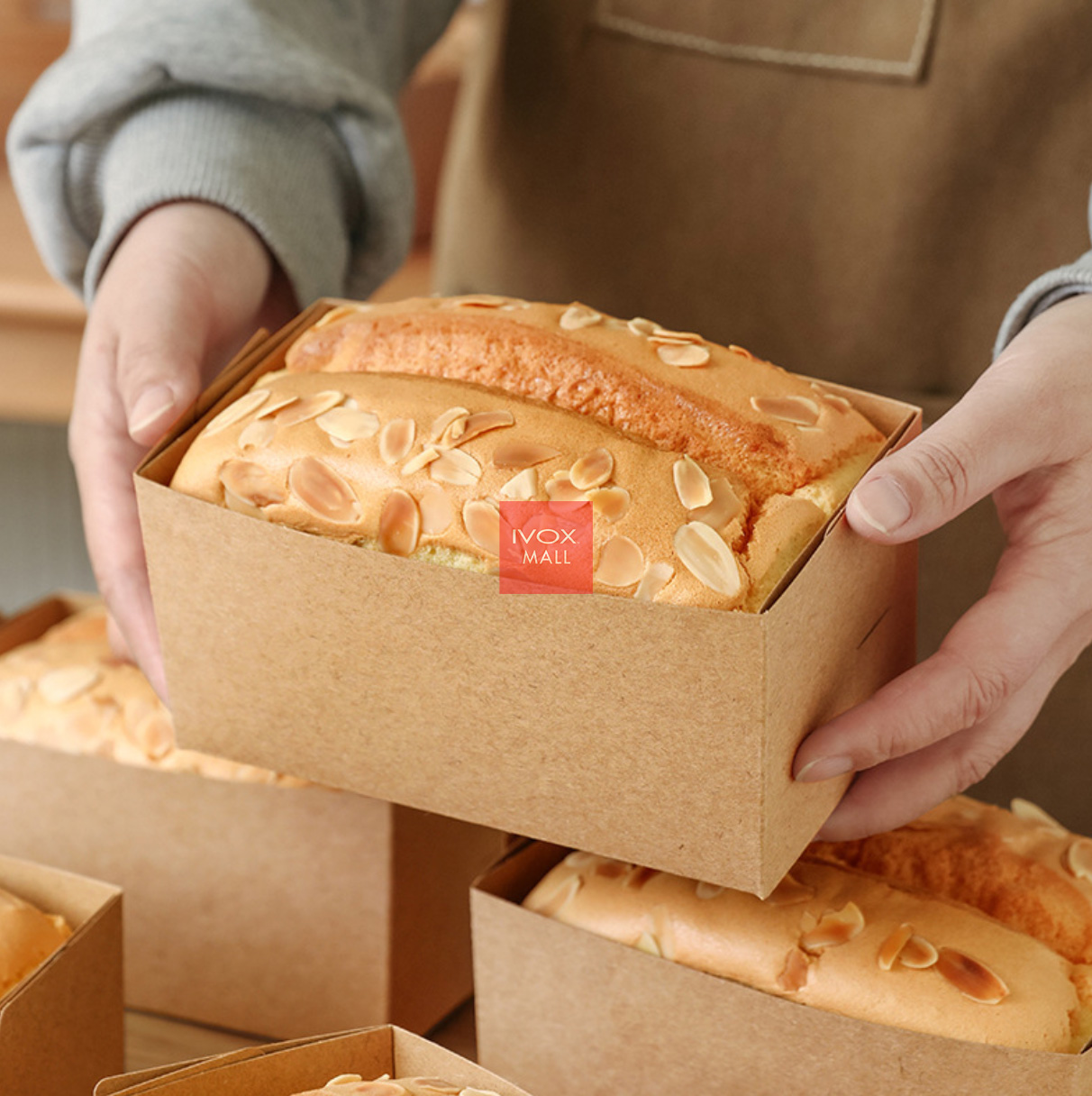 Bakery Cake Toast Loaf & Bread OPP Transparent Packaging Bag / Plastic ...