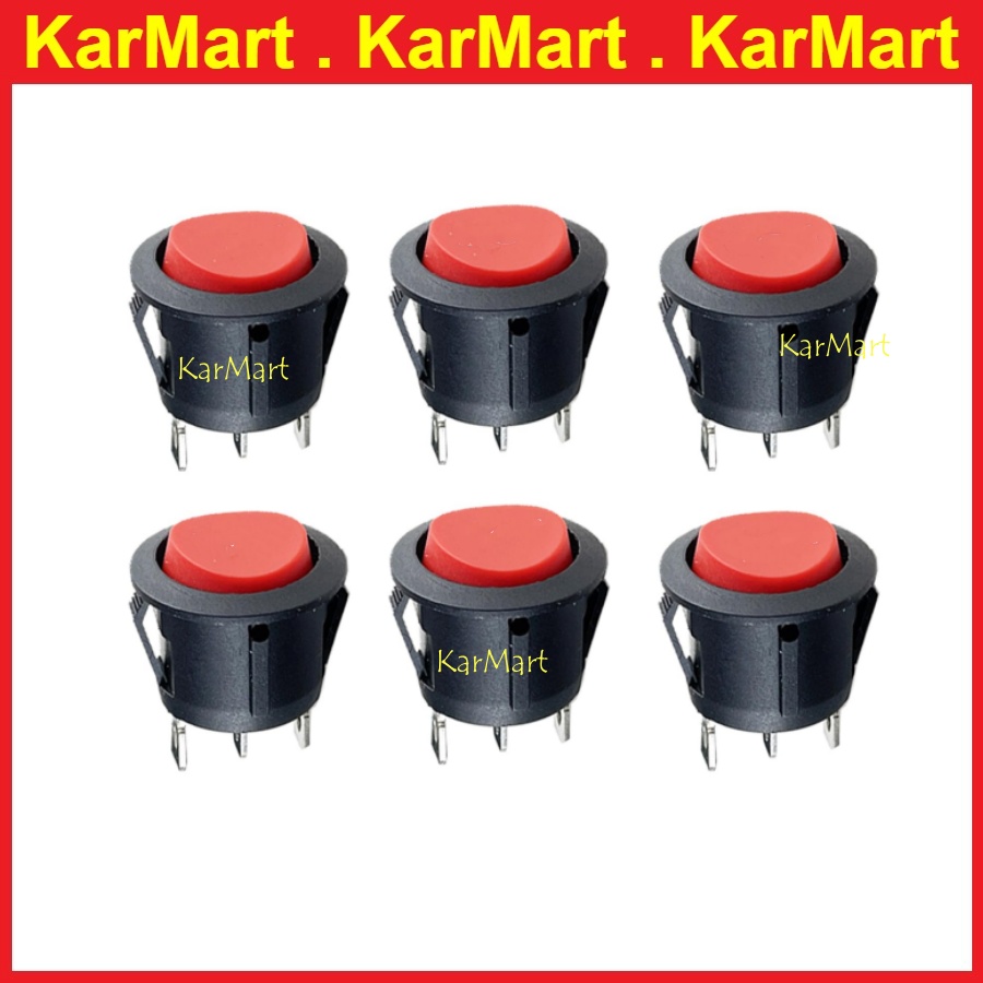 3 Pin Rocker Switch On/Off Mini Power Switch 3A 250V 6A/250V 10A 125V ...