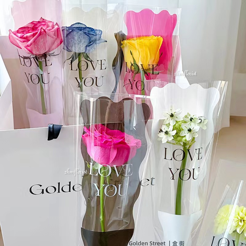 (50PCS) SINGLE K DESIGN Flower Wrapping Paper Flower Paper Wrapping ...