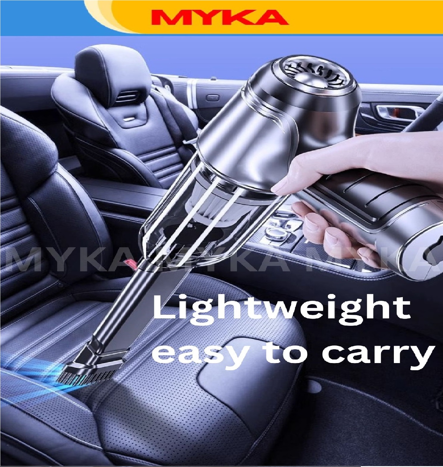 Powerful Wireless Portable Car Cleaning Vacuum Cleaner Cordless ...