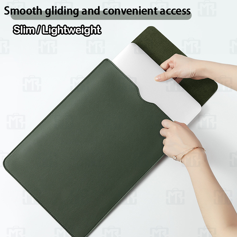 (8/11/13/15 inch)MR PU Leather Laptop Bag Sleeve Case Pad Protective ...