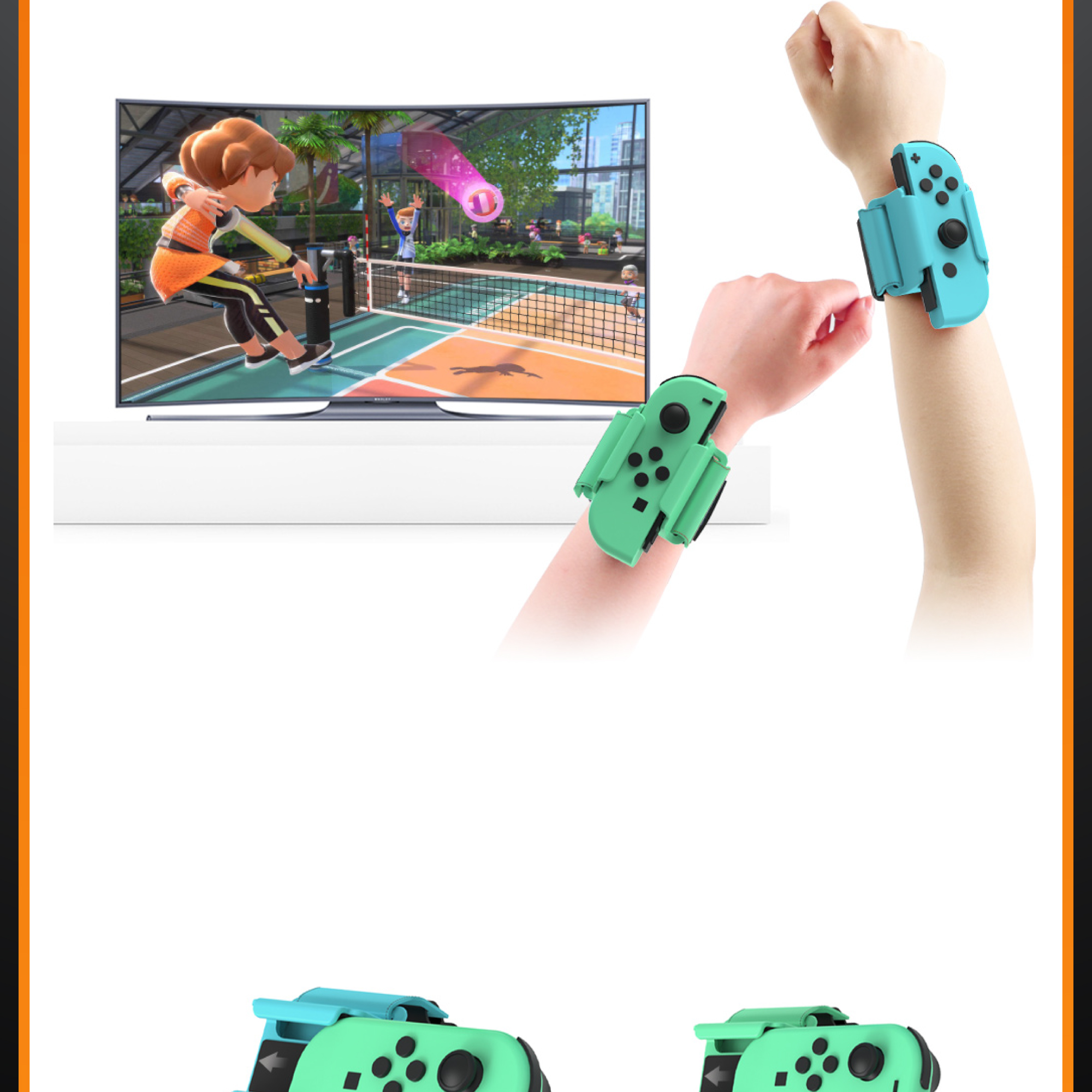 DOBE Nintendo Switch OLED V1V2 Bandage Joycon Hand Leg Strap Adjustable ...