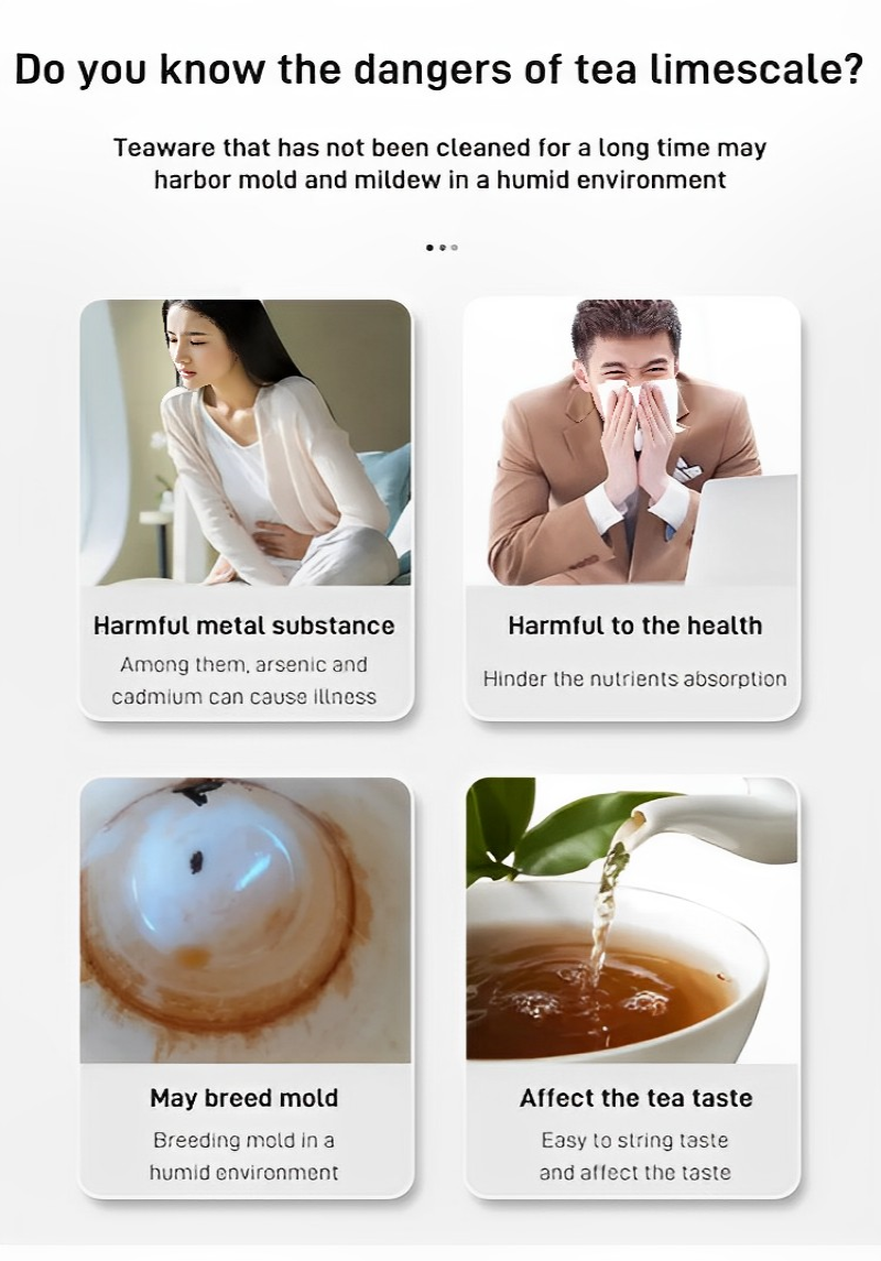 Tea Scale Descaler For Water Bottle Tumbler Kettle Cup Teapot Botol Air ...