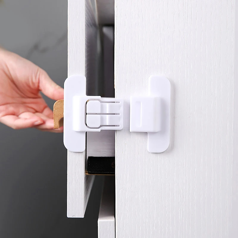 Refrigerator Lock Safety Fridge Freezer Door Lock Pintu Peti Ais Multi ...