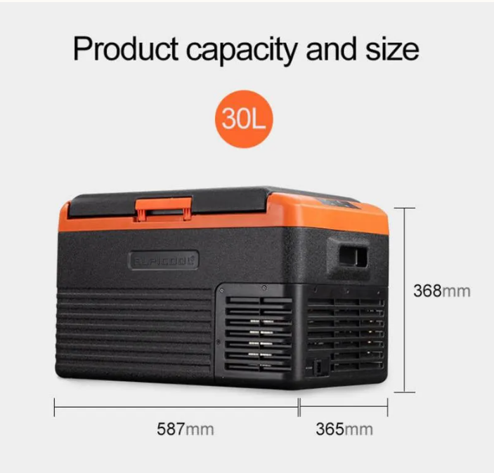 Ready Stock alpicool C Series C20 / C30 / C50 / C75 Portable Car Fridge Freezer Suitable for ...