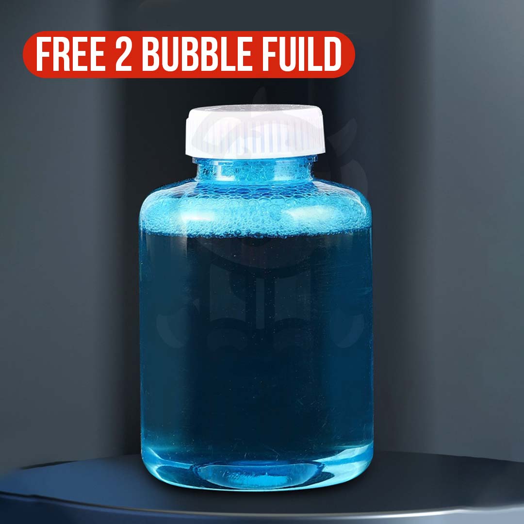 ⭐Moo Baby Belon Buih Automatik 60 Holes Big Automated Bubble Machine ...