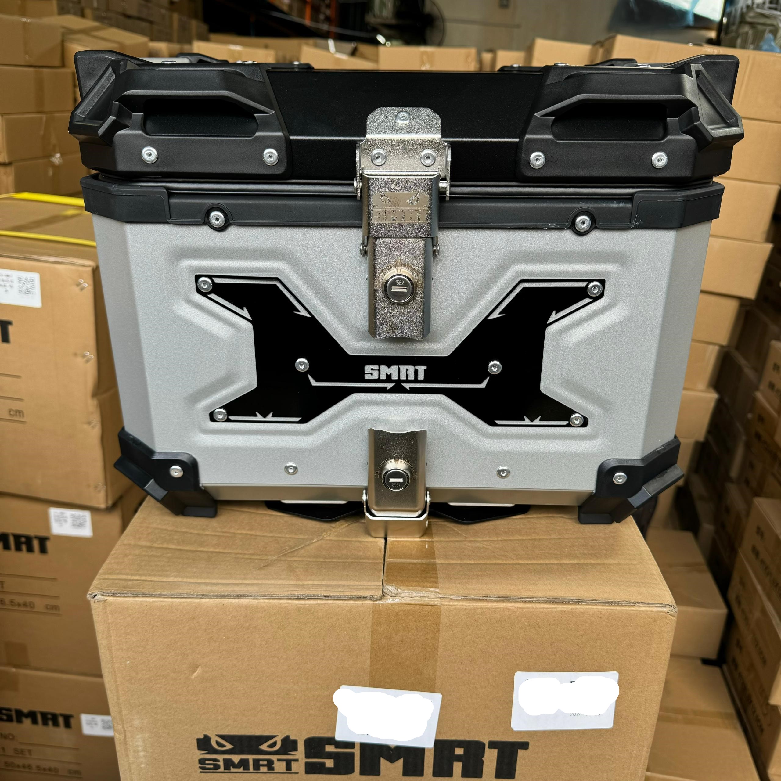 SMRT Top Box Storage Rear Belakang Motorcycle Kotak Box Heavy Duty ...