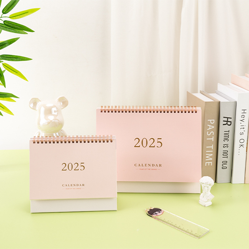 Whitespace 2025 Minimalist Desktop Calendar Big Table Kalendar Planner ...