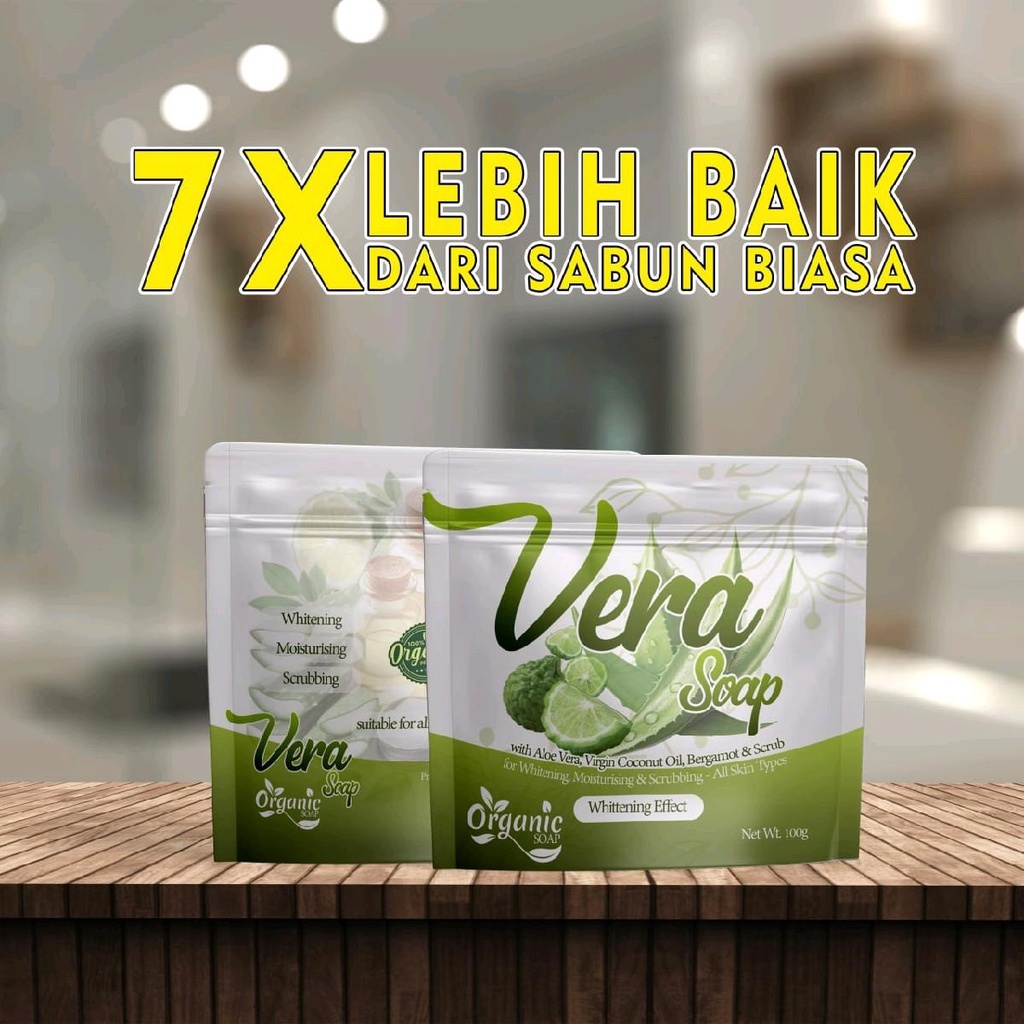 𝗦𝗔𝗕𝗨𝗡 𝗩𝗘𝗥𝗔 𝟭𝟬𝟬𝗚𝗥𝗔𝗠 💯𝗢𝗥𝗜𝗚𝗜𝗡𝗔𝗟 𝗛𝗤 𝗩𝗘𝗥𝗔 𝗦𝗢𝗔𝗣 | Shopee Malaysia