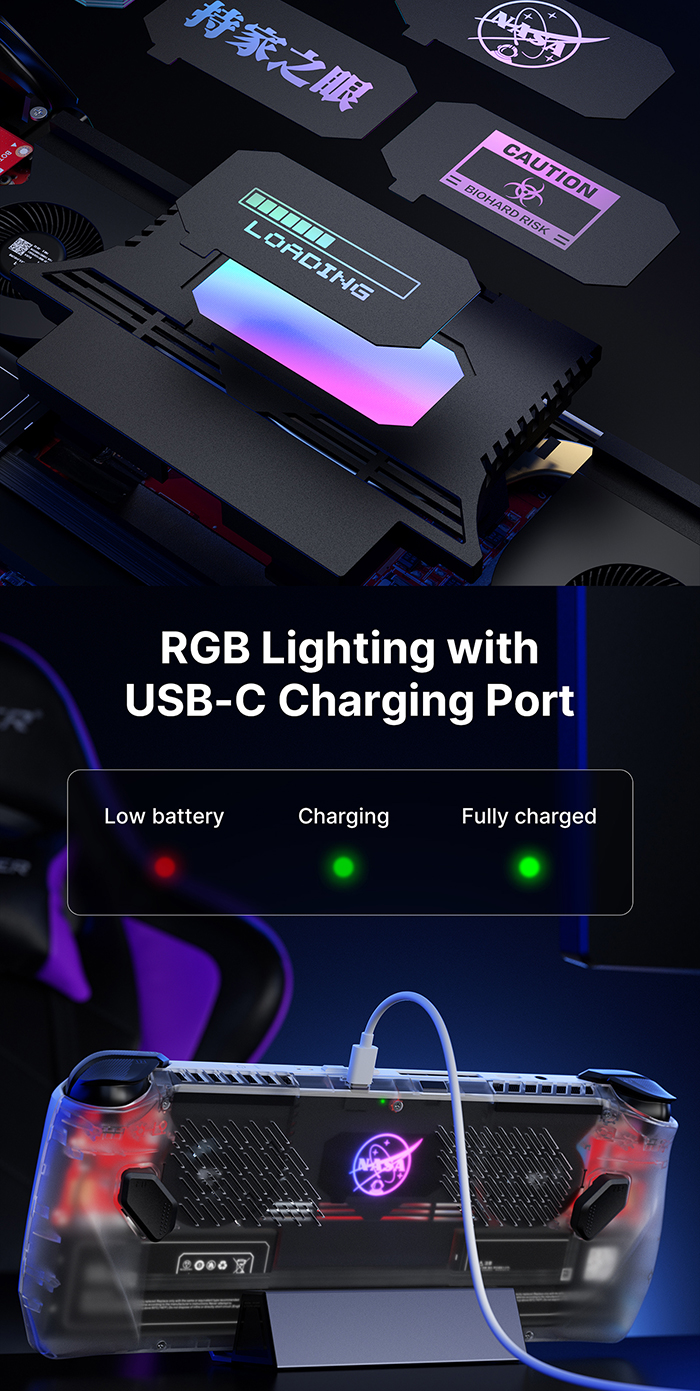 JSAUX PC0110 Transparent Back Plate for ROG RGB | Shopee Malaysia