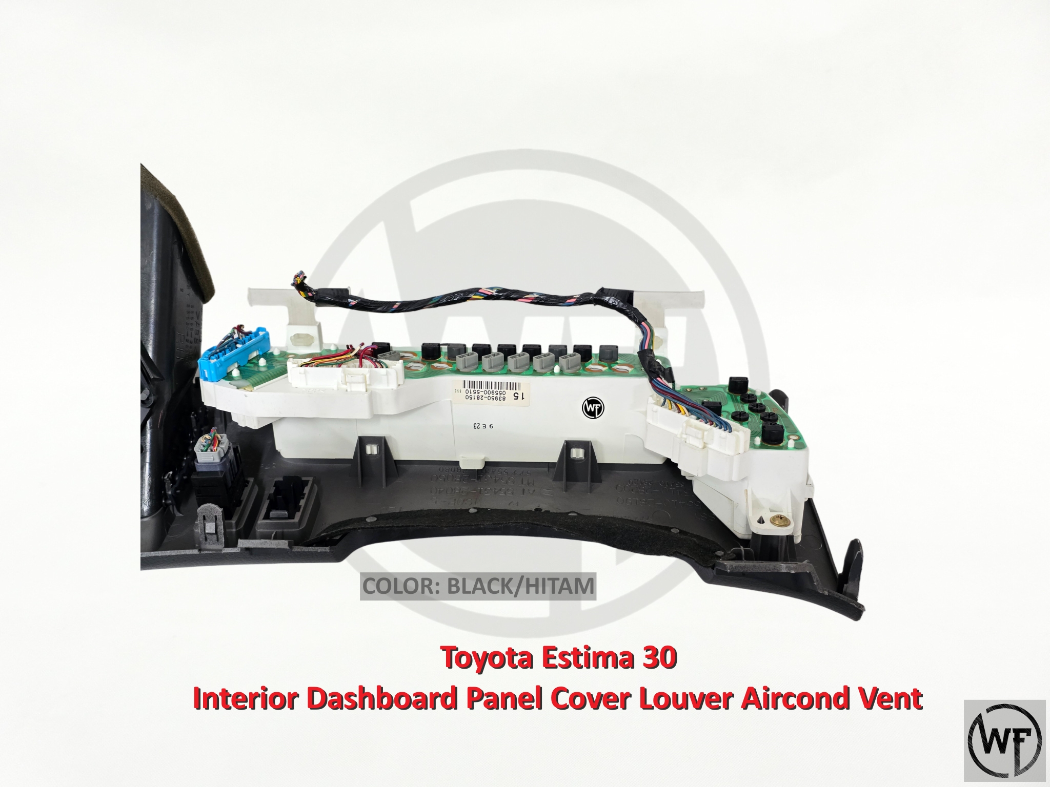 Toyota Estima ACR30 MCR30 Interior Dashboard Panel Cover Louver Aircond ...