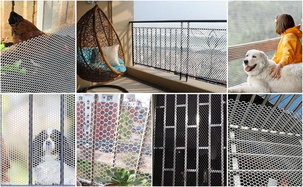 0.5m 1m Width/PVC Plastic Gate Guard/PVC Jaring/Garden Wire Mesh ...