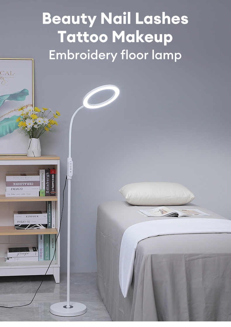 Eyelash Extension Facial Lamp 40W 50W Magnifying LED Lamp Floor Lamp ...
