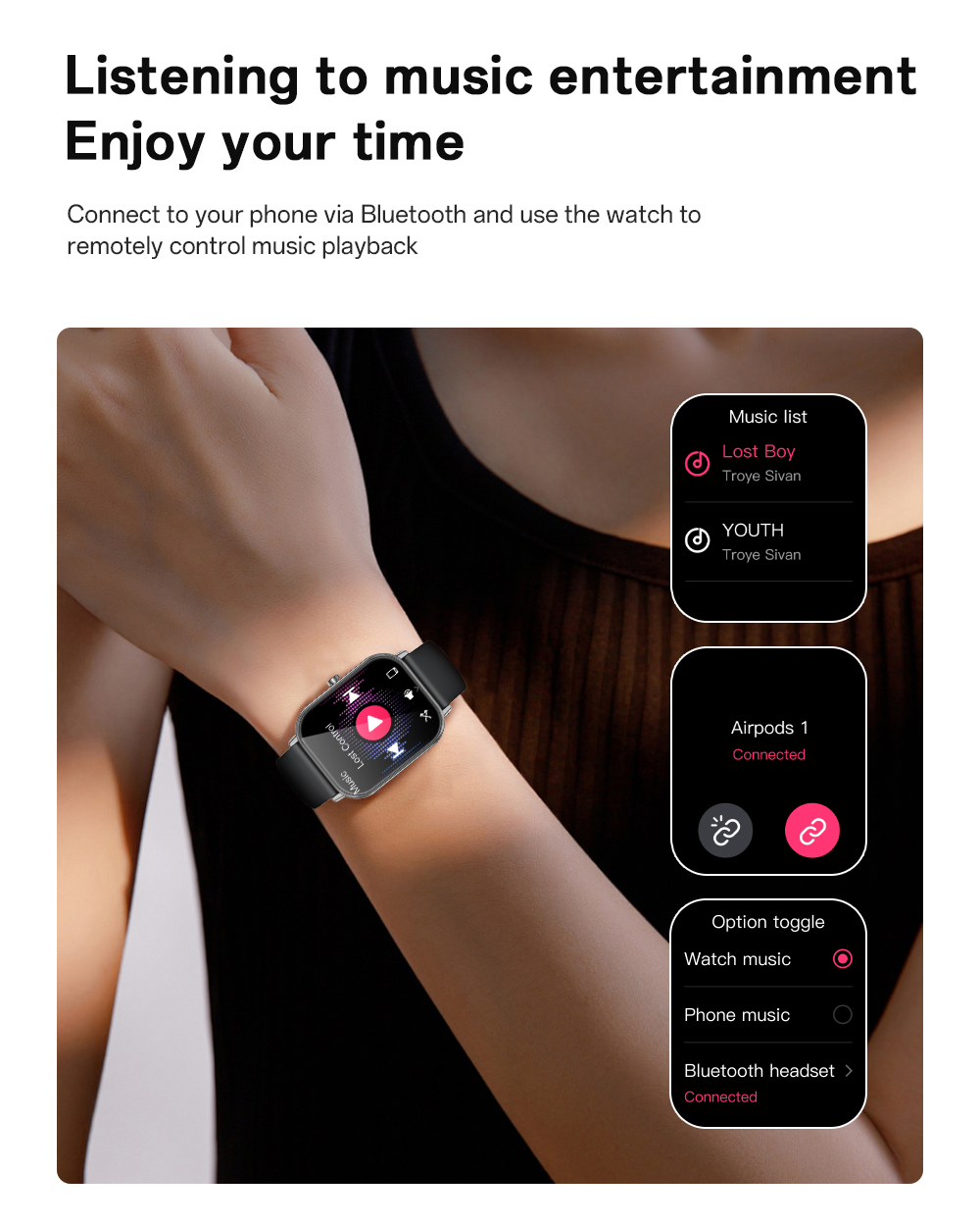 Aolon GTS Ultra Smart Watch 41mm Heart Rate|Blood Oxygen|Sleep monitor ...