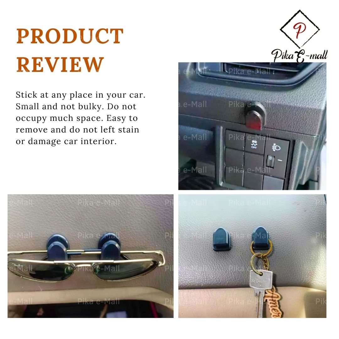 Universal Car Hook Hanger Mini Cute Seat Dashboard Organizer Car Hanger ...