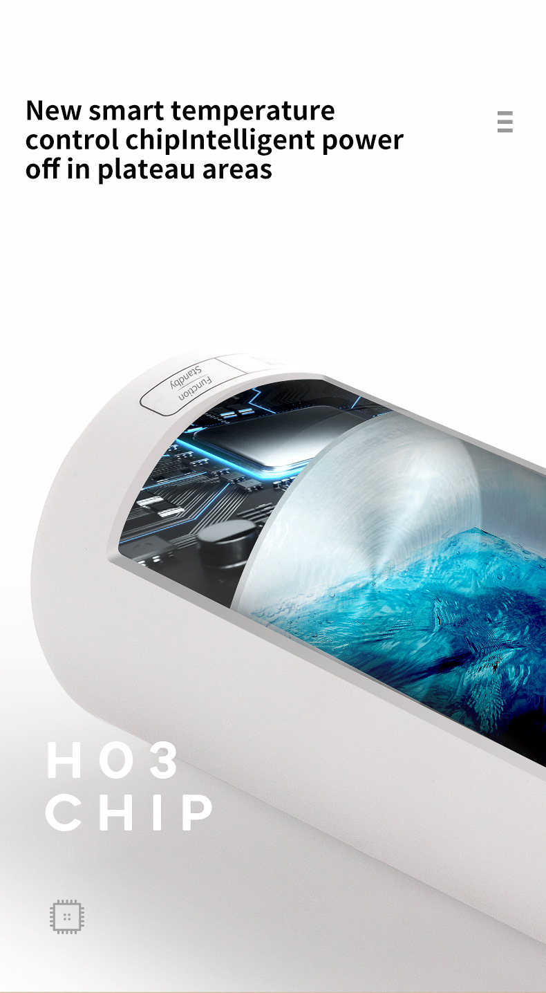HGV Portable Electric Kettle 400ml Temperature Controlled 316 Stainless ...