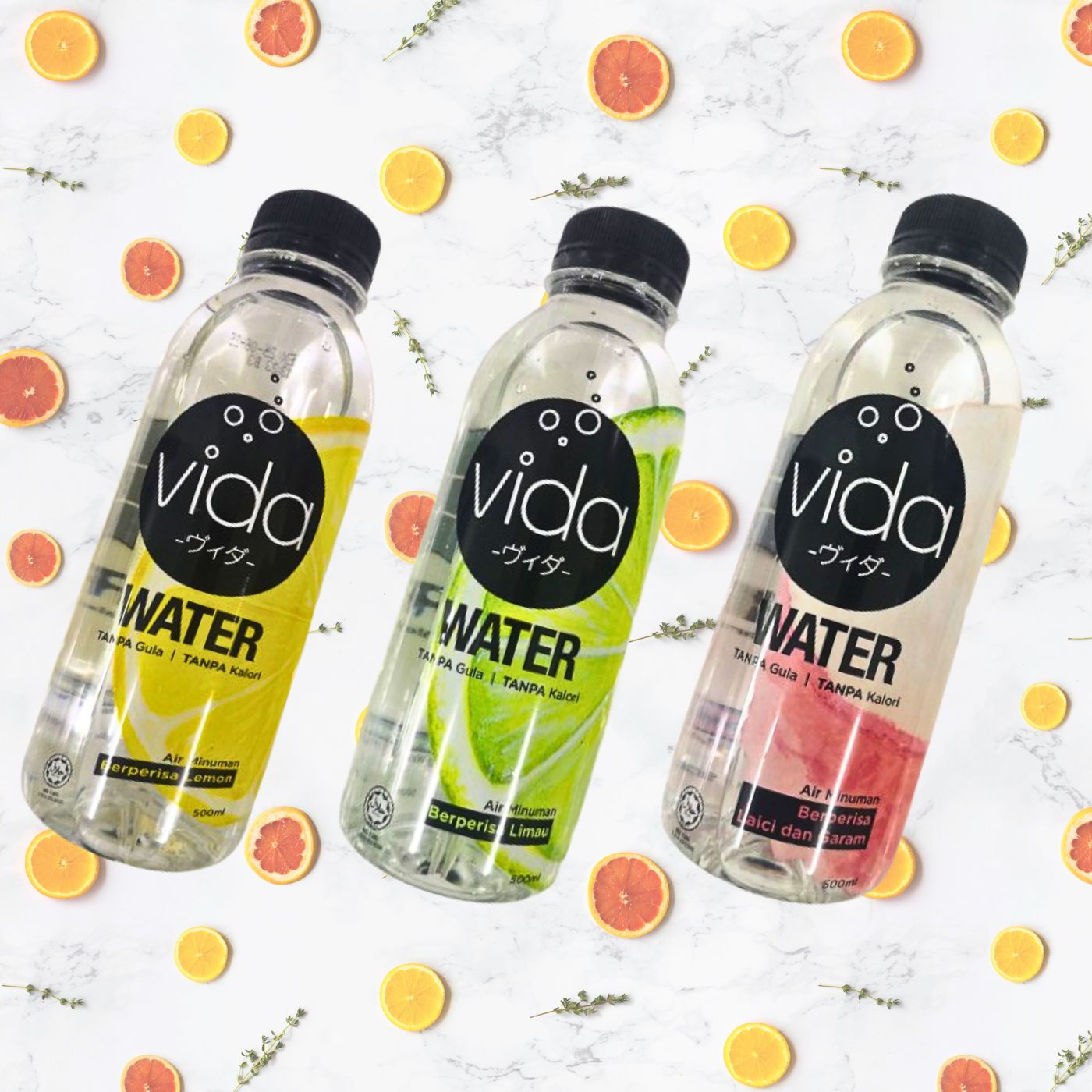 Vida Water Assorted Flavours 500ml | Shopee Malaysia