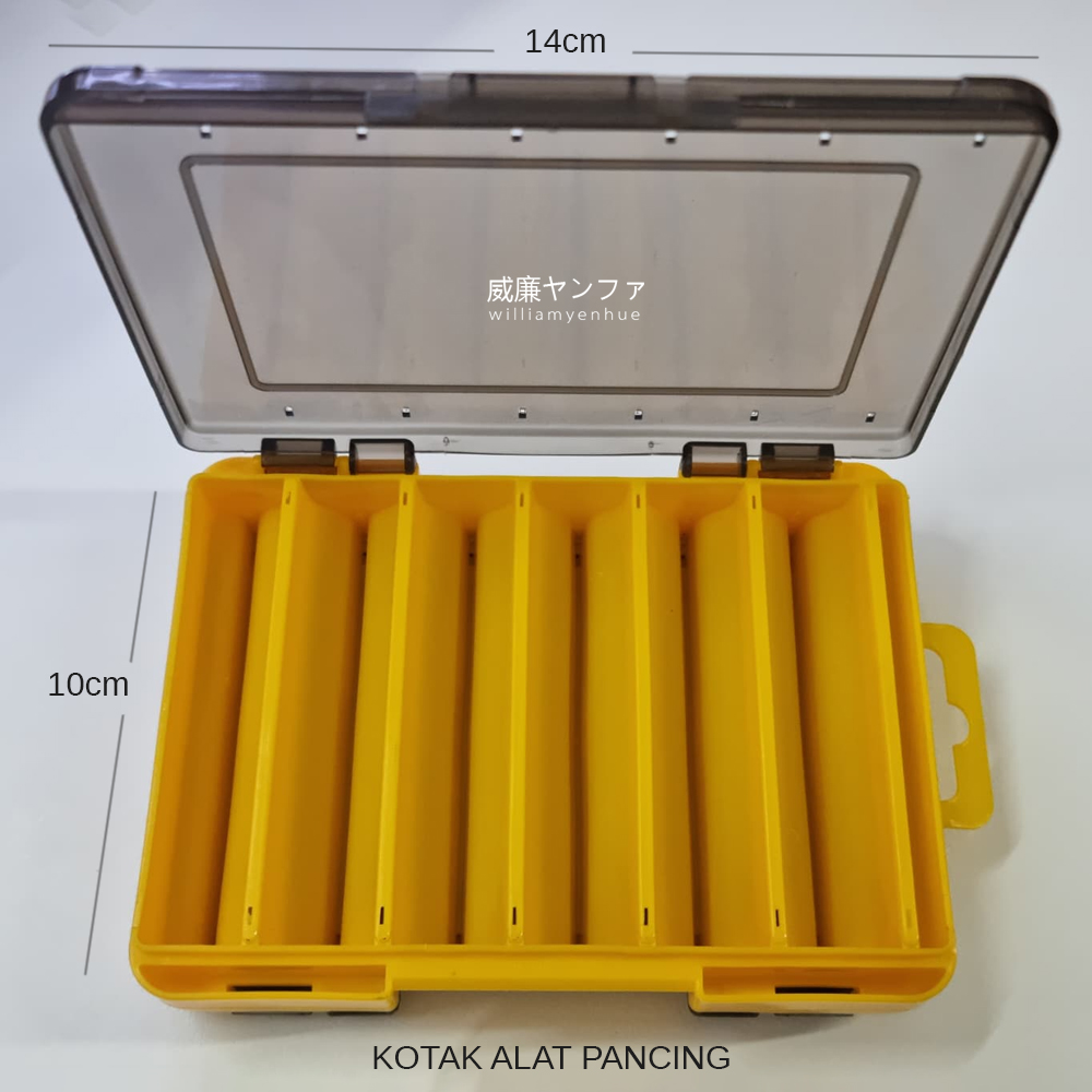 Box Penyimpanan MINI Tackle Box Alat Pancing Simpanan Umpan Tahan ...