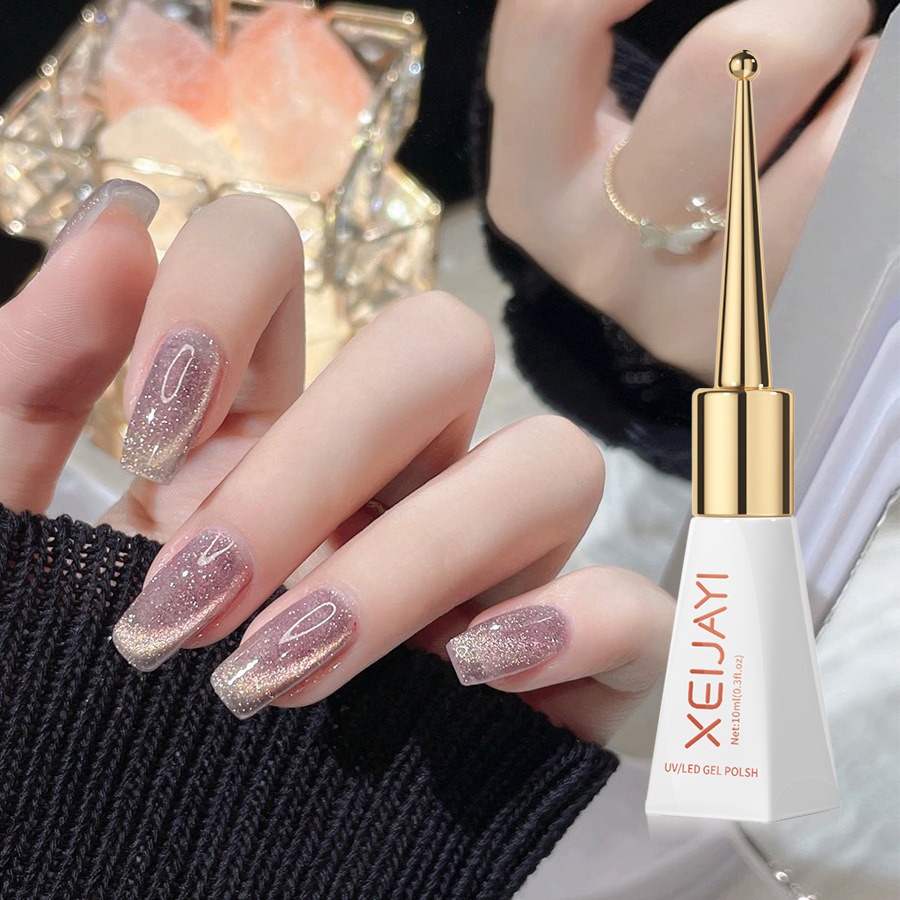 XEIJAYI® Cat Eye Color Series Nail Polish Gel Collection 8ml Nail ...