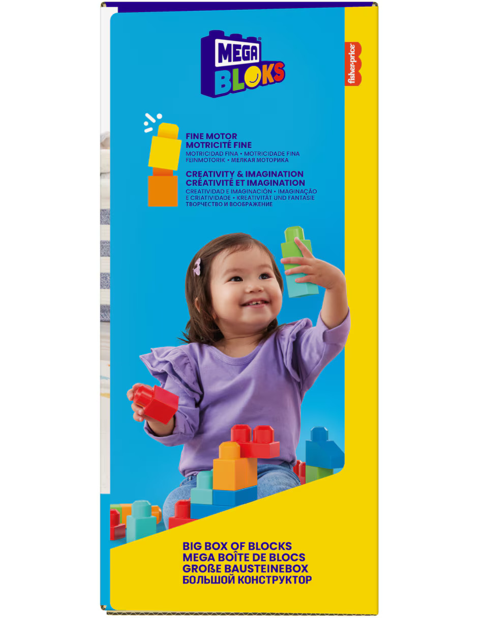 MEGA Bloks Big Box of Blocks 100 pieces (HRR52) | Shopee Malaysia