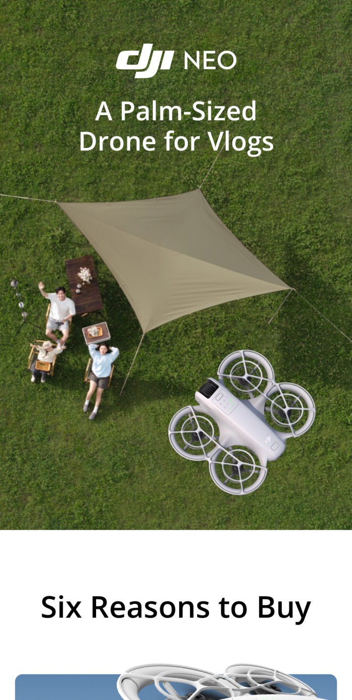 [NEW LAUNCH] DJI Neo - A Palm - Sized Drones for Vlogs | Shopee Malaysia