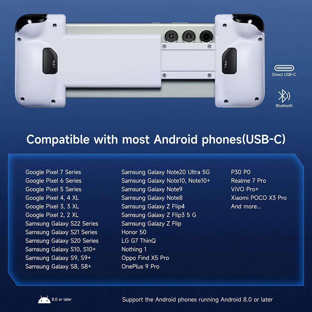 EasySMX M05 Mobile Phone Gamepad Bluetooth Type C Controller for iPhone ...