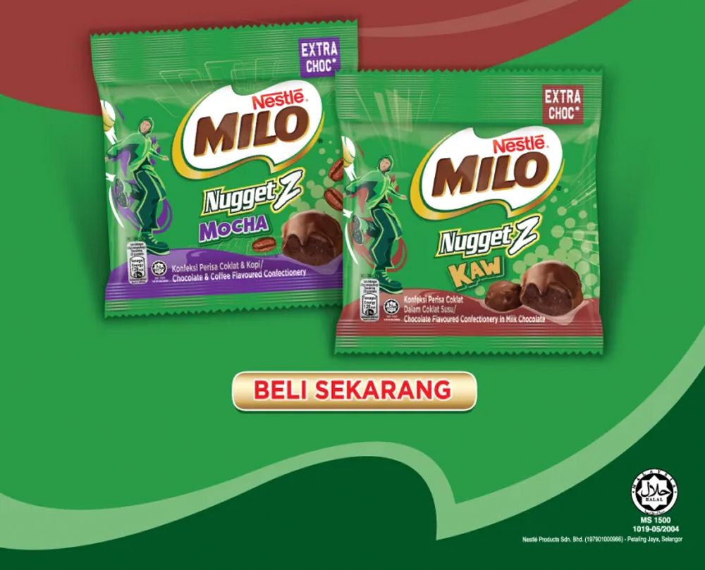 Nestle Milo NuggetZ Kaw 25G | Shopee Malaysia