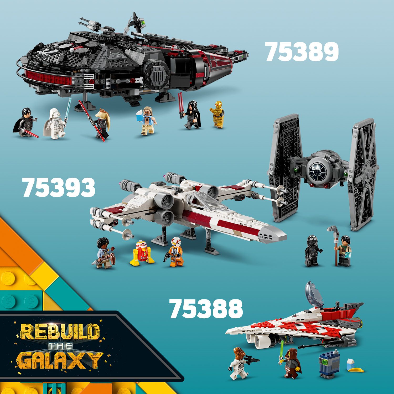LEGO Star Wars 75388 Jedi Bob's Starfighter (305 Pieces) | Shopee Malaysia