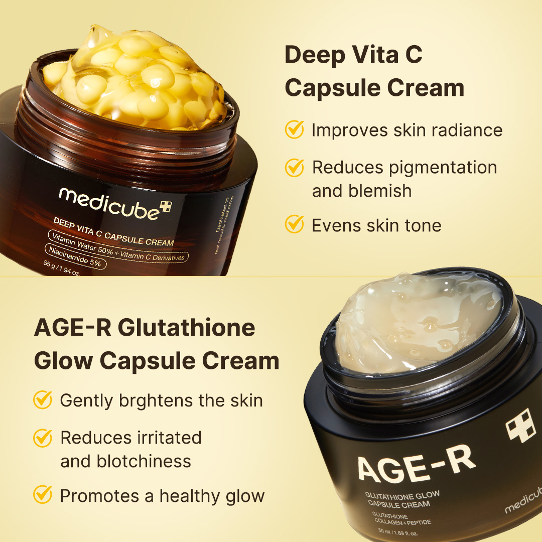 Medicube Age-R Glutathione Glow Capsule Cream | Brightening | Firming ...