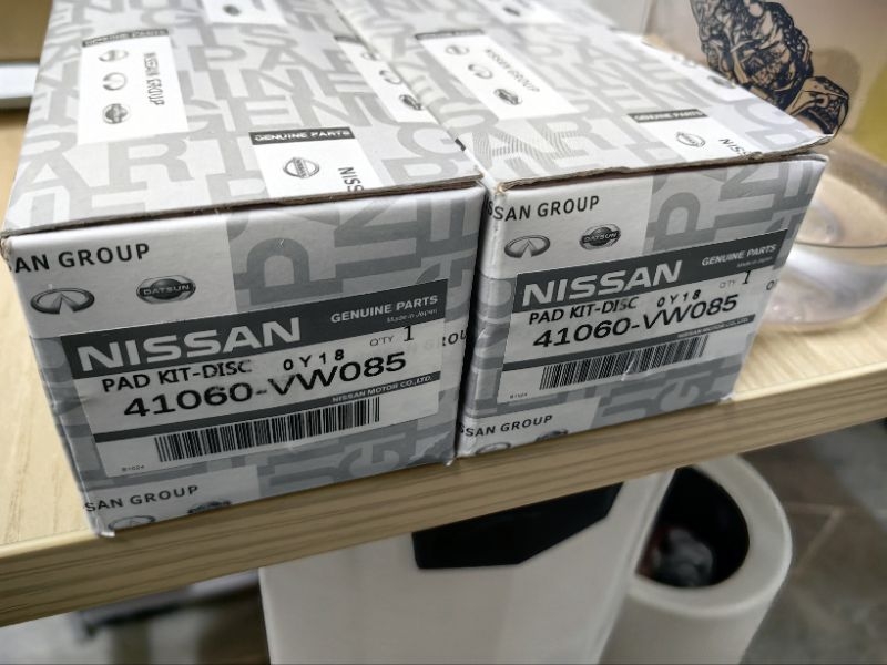 100% ORIGINAL NISSAN FRONT BRAKE PAD D1060-3XA0A URVAN E25 NV350 E26 ...